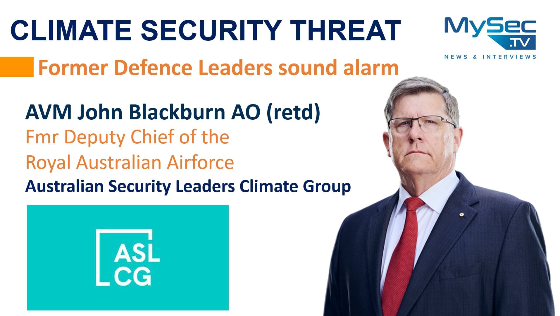 Climate Security Threat inspires the Australian Security Leaders ...