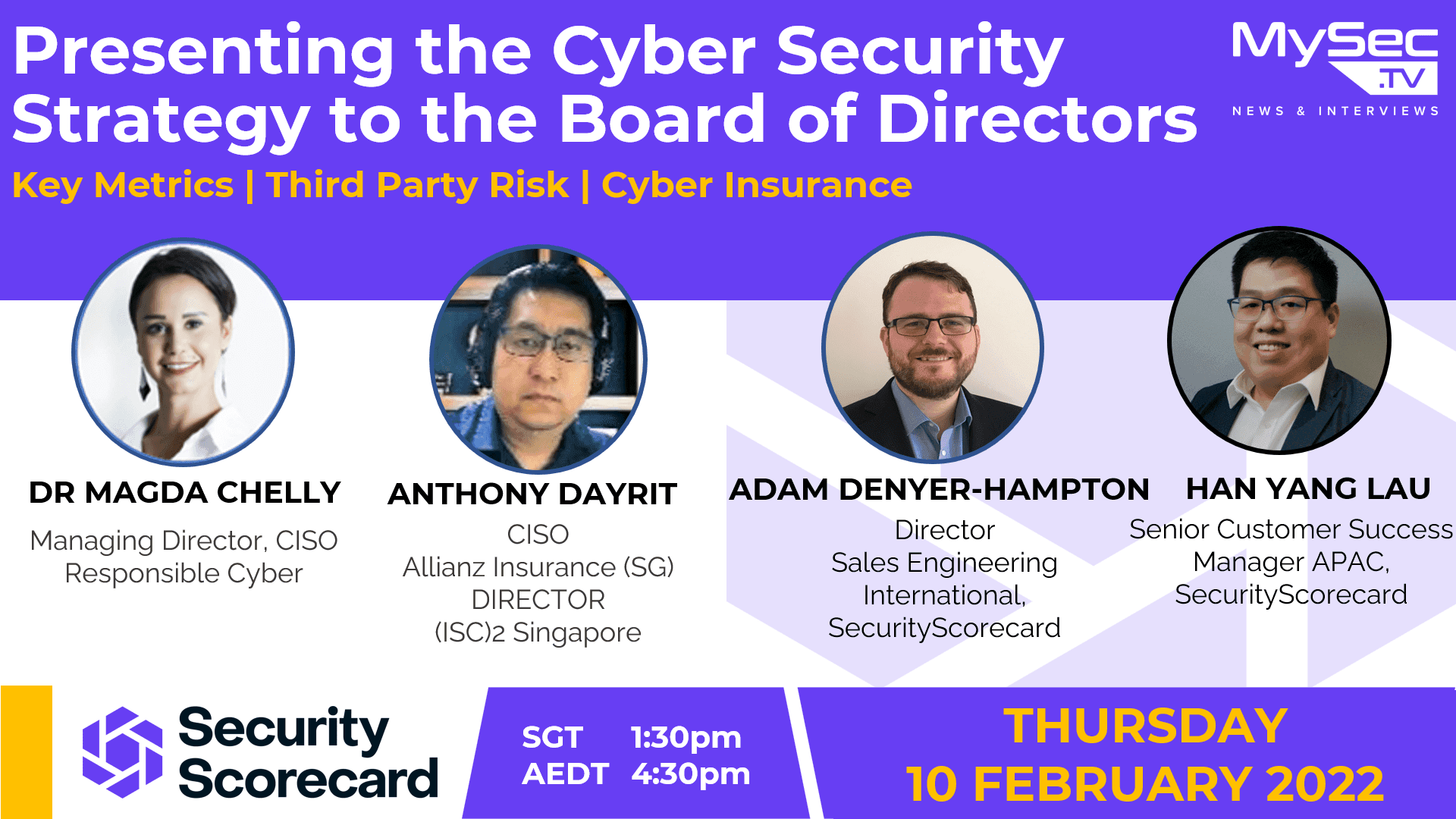 Presenting the Cyber Security Strategy to the Board of Directors