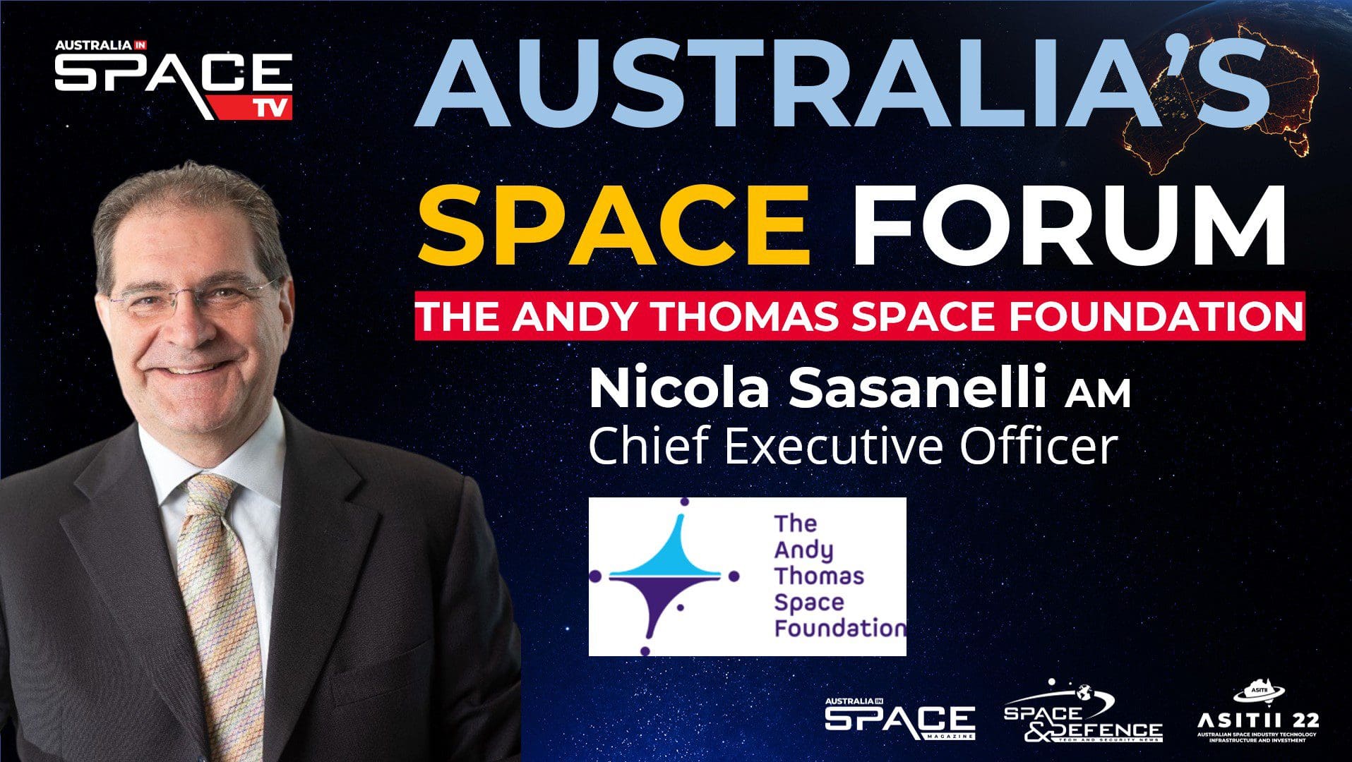Australia's Space Forum - Interview with CEO of The Andy Thomas Space ...