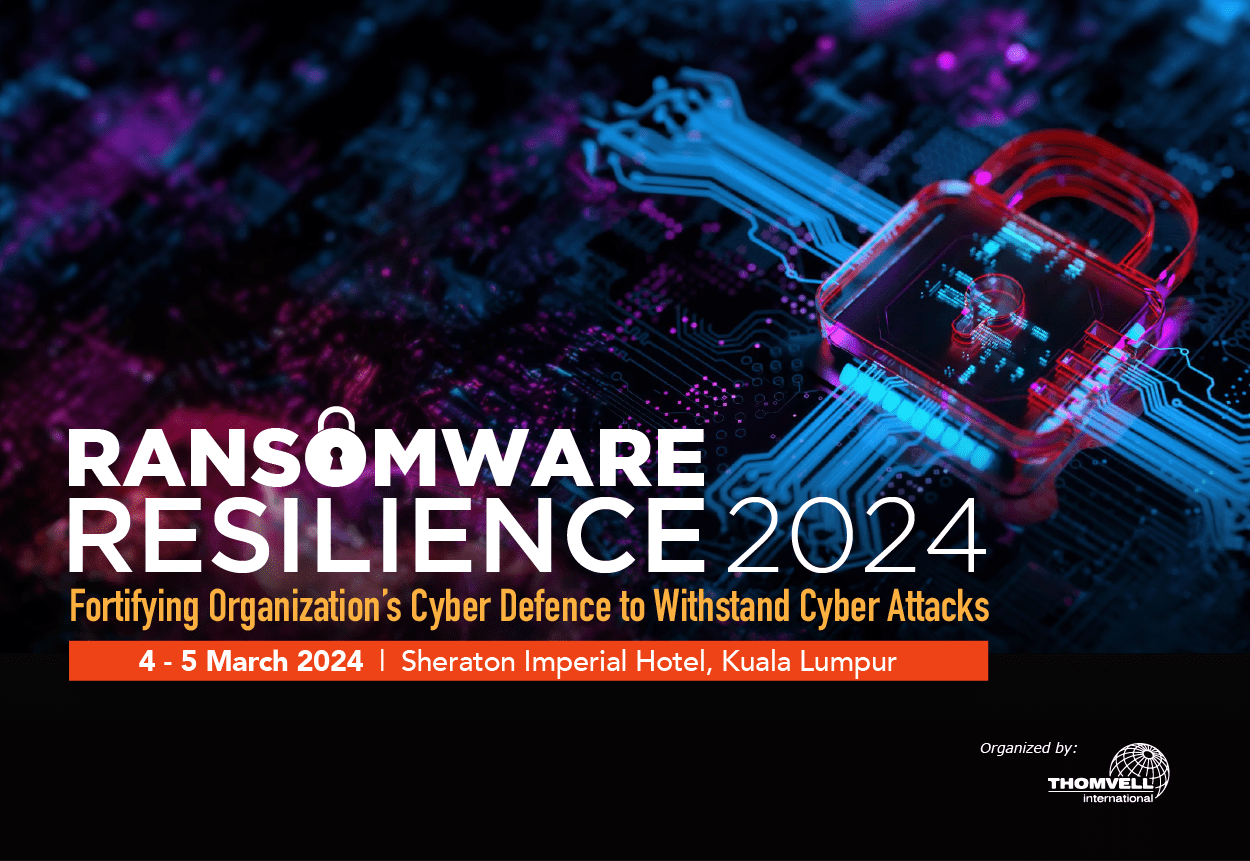 Ransomware Resilience Conference 2024 Mysecurity Marketplace